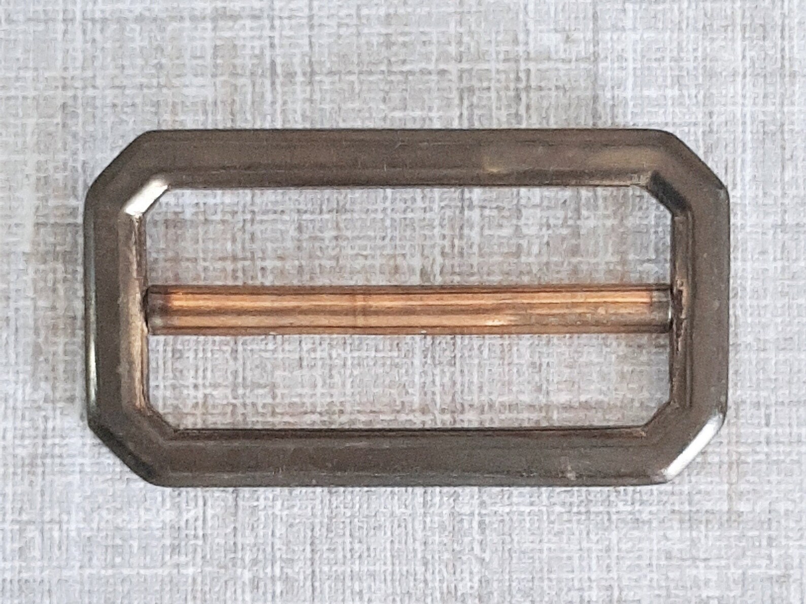 Octagonal Brass Buckle, Brass Finish Craft Buckle, Attractive Vintage ...