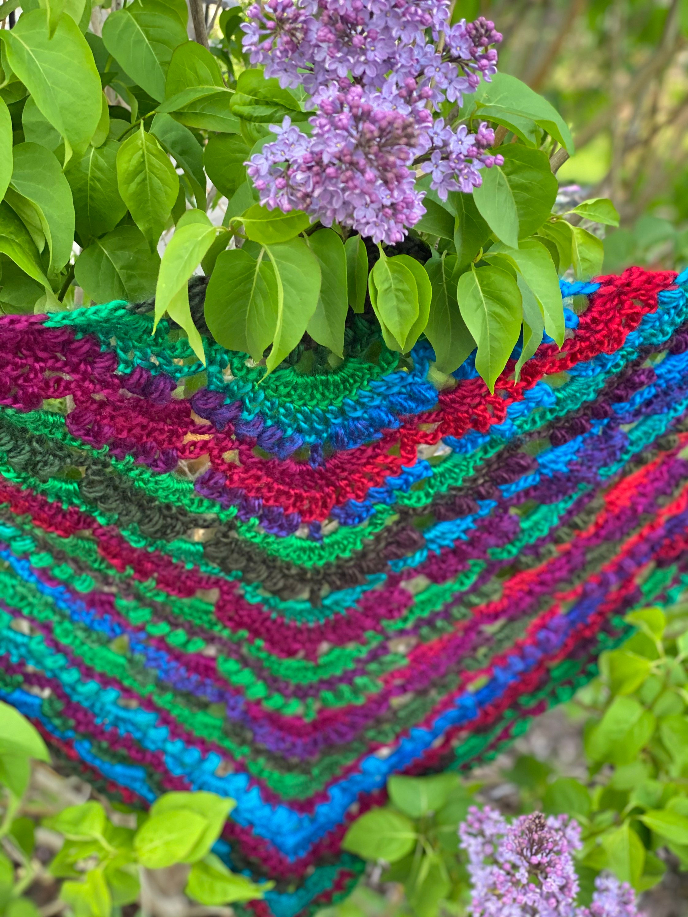 Multi Color Shawl Triangle Scarf 2020/2021 Fall/winter Fashion-unique ...