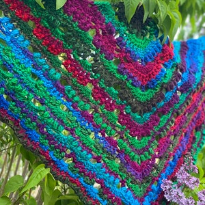 Multi Color Shawl Triangle Scarf 2020/2021 Fall/winter Fashion-unique ...