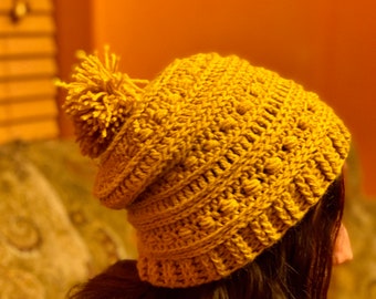 Yellow Winter Hat - Etsy
