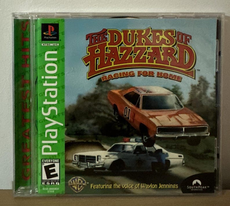 The Dukes of Hazzard: Racing for Home Sony Playstation 1 PS1 Complete ...