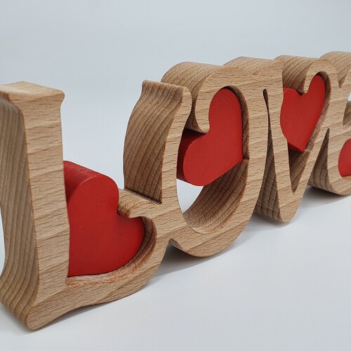 Love and Heart Scroll Saw Pattern - Etsy