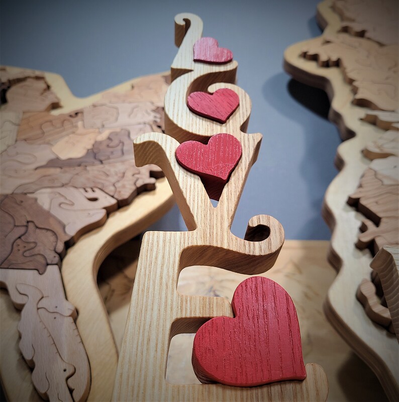 Love Tree & 4 Hearts Pattern - Etsy