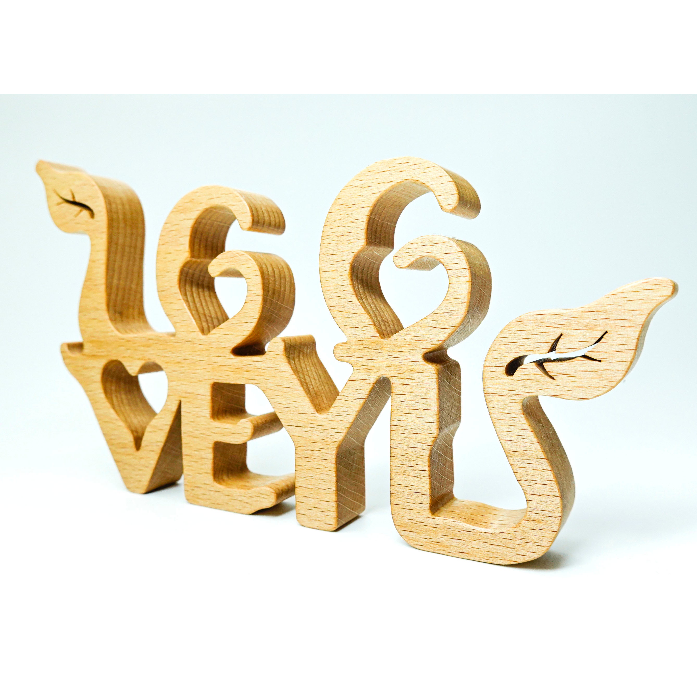 LOVE YOU Sprout 2types pattern | Etsy