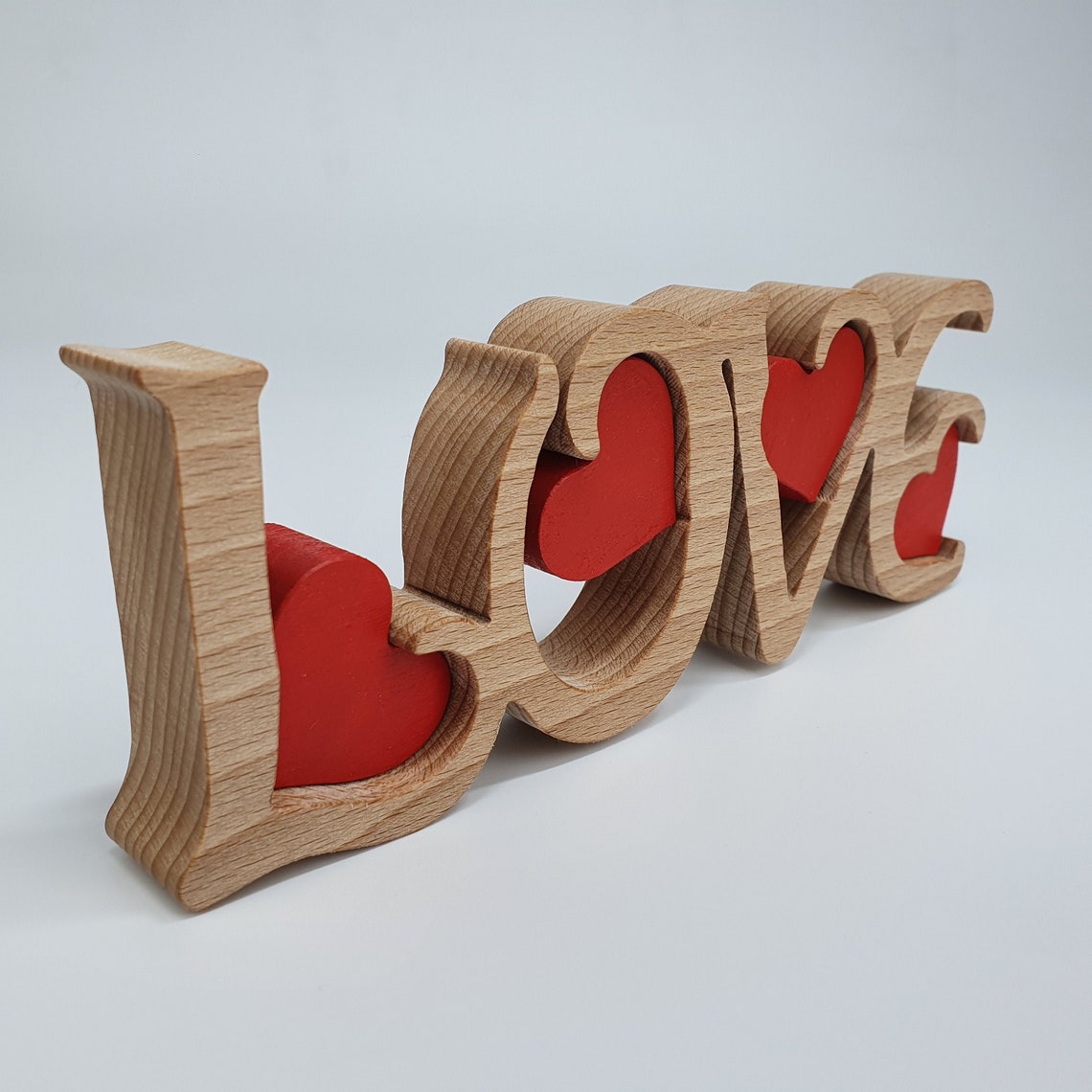 Love and Heart Scroll Saw Pattern - Etsy