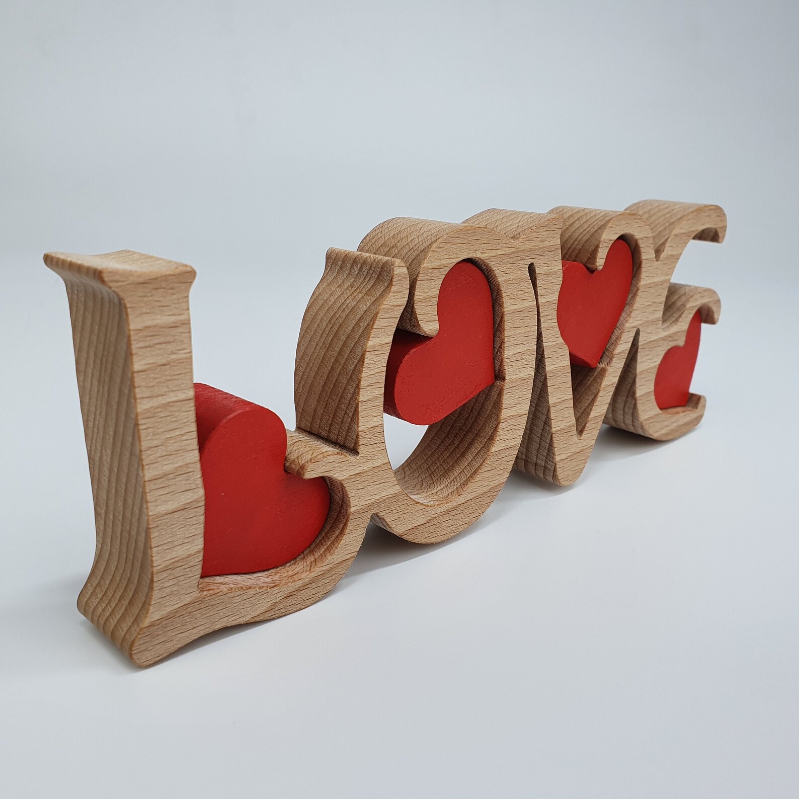 Love and Heart Scroll Saw Pattern - Etsy