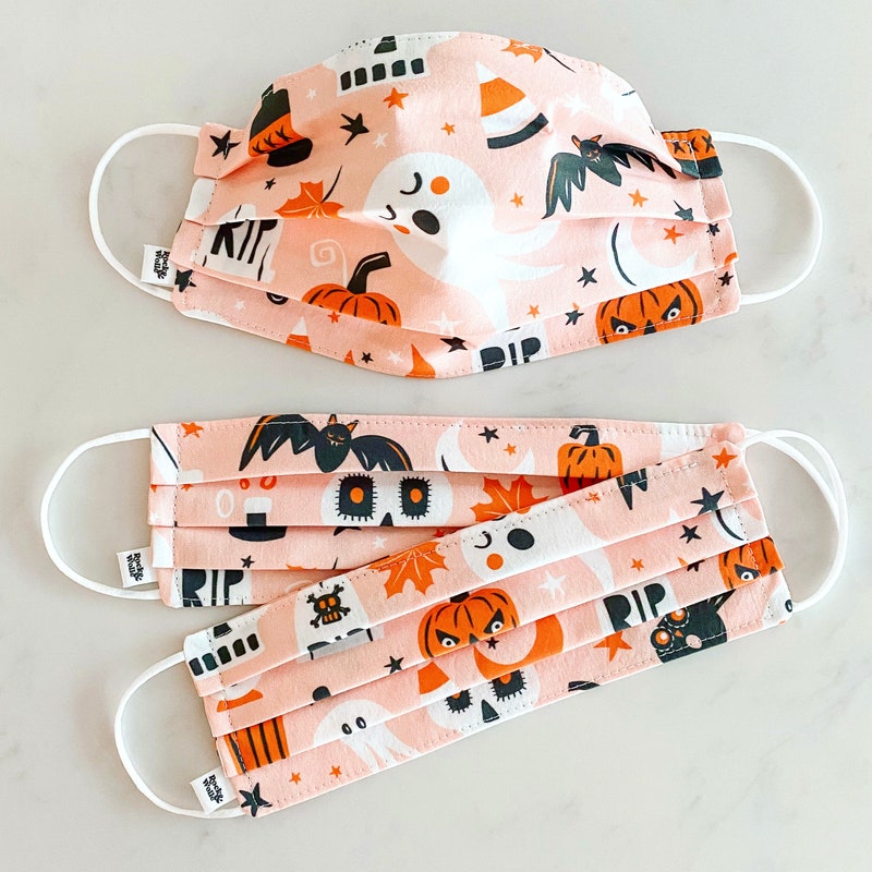 Halloween Face Mask - Etsy