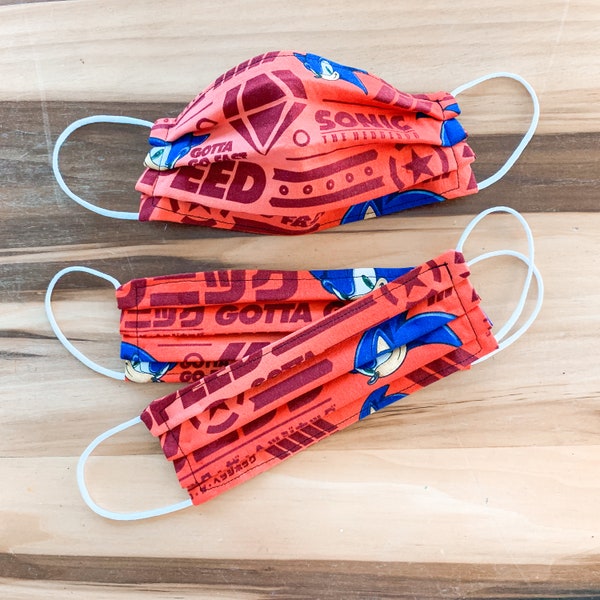 Sonic the Hedgehog Mask - Etsy