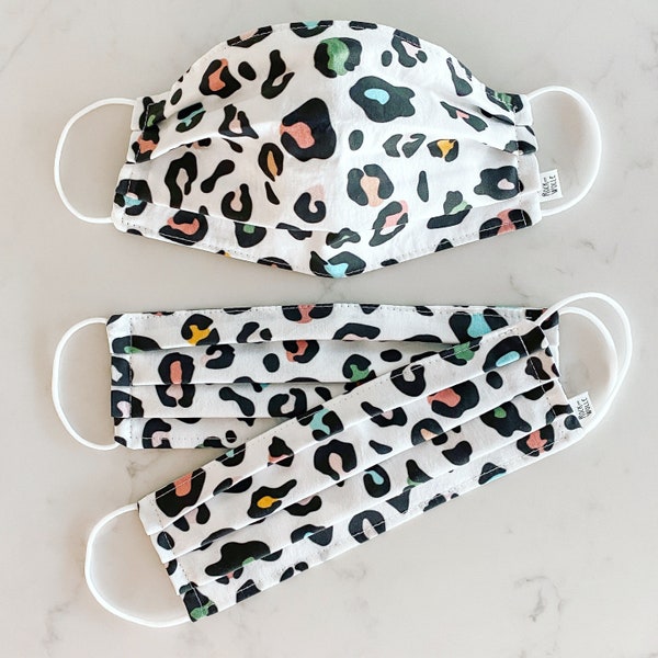 Leopard Print Mask - Etsy