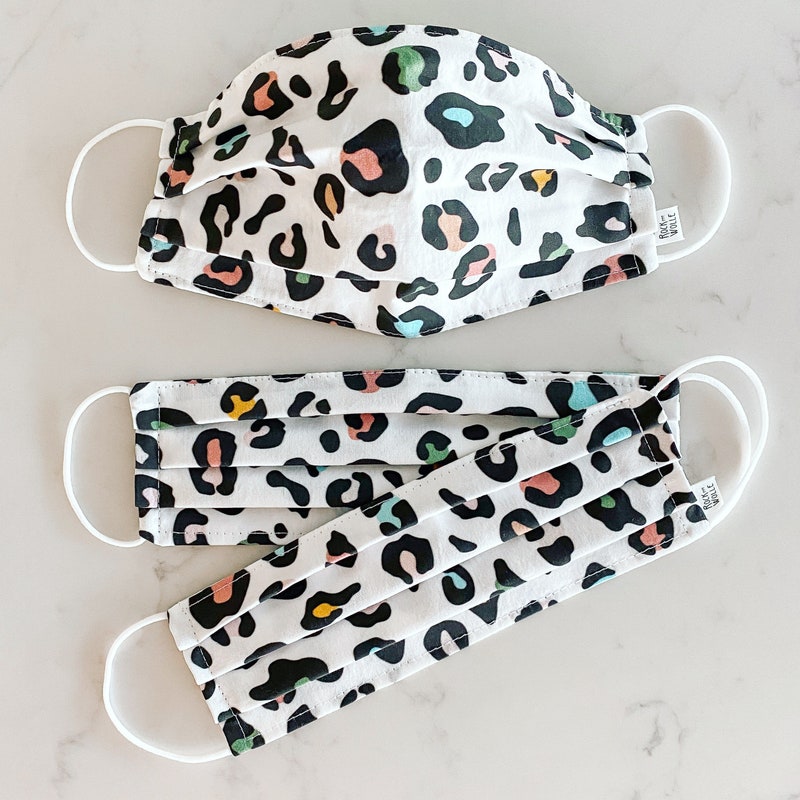 Leopard Print Mask - Etsy