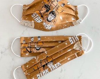 Star Trek Face Mask - Etsy
