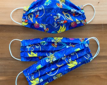 Sonic the Hedgehog Mask - Etsy