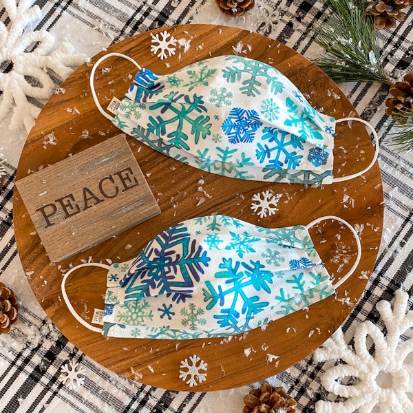 Snowflake Mask - Etsy