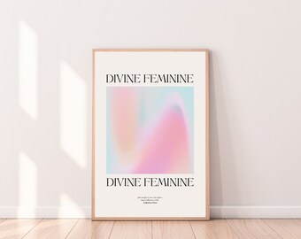 Divine Feminine Poster | Etsy