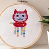 Gabby's Dollhouse Mercat Cross Stitch Pattern - Etsy