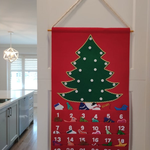 Felt Advent Calendar - Etsy