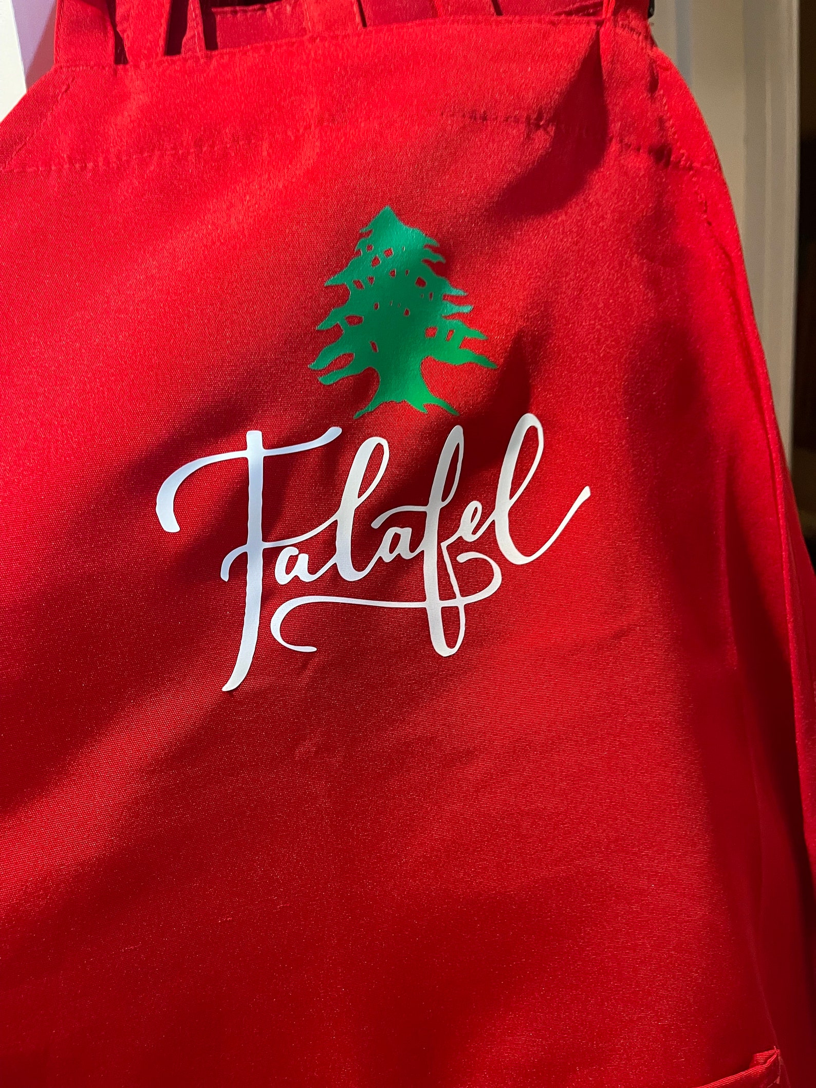 Apron, Kitchen Apron, Lebanese Apron, Shawarma Apron, Zaatar Apron ...