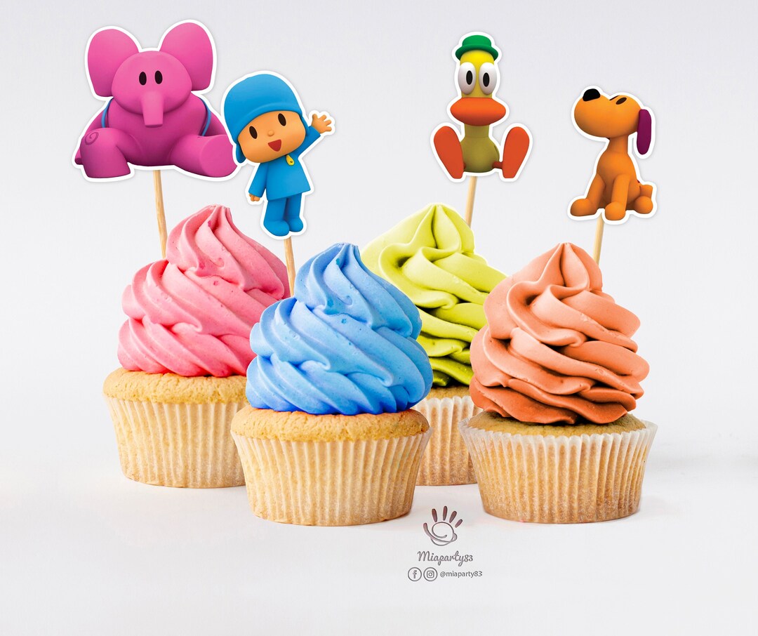 Custom Cupcake Toppers - Etsy