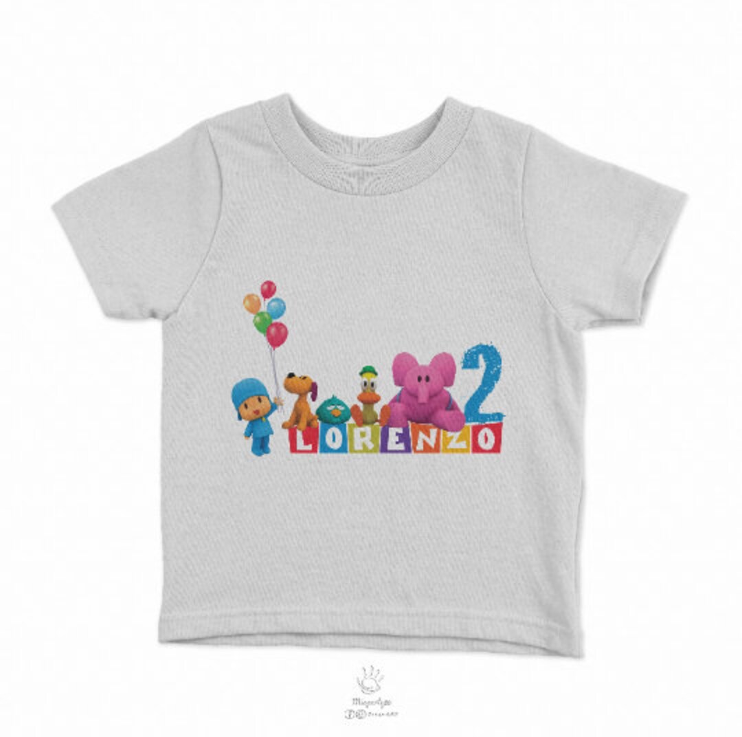 Pocoyo Custom Birthday T-shirts for All the Family - Etsy