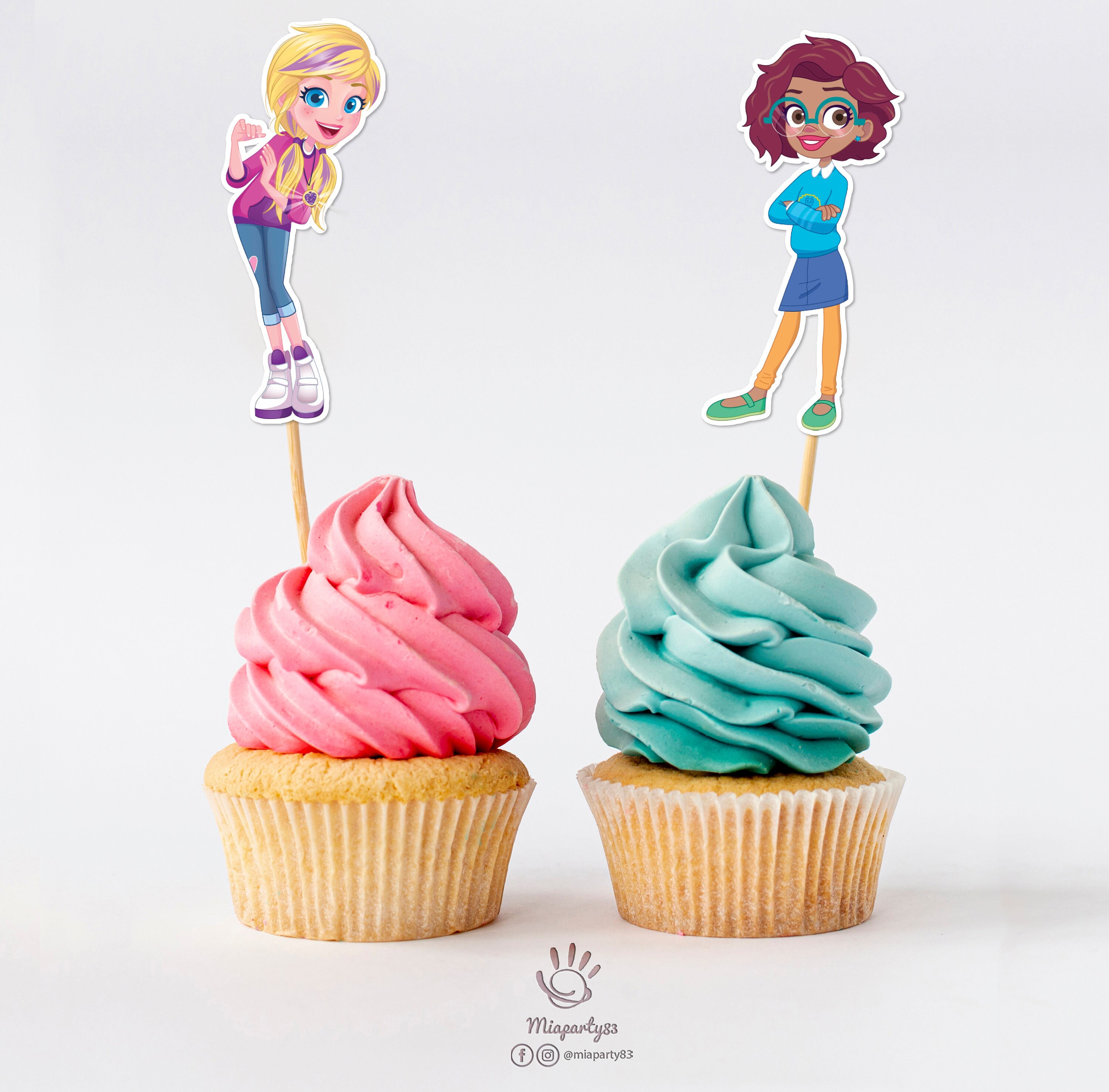 Custom Cupcake Toppers - Etsy