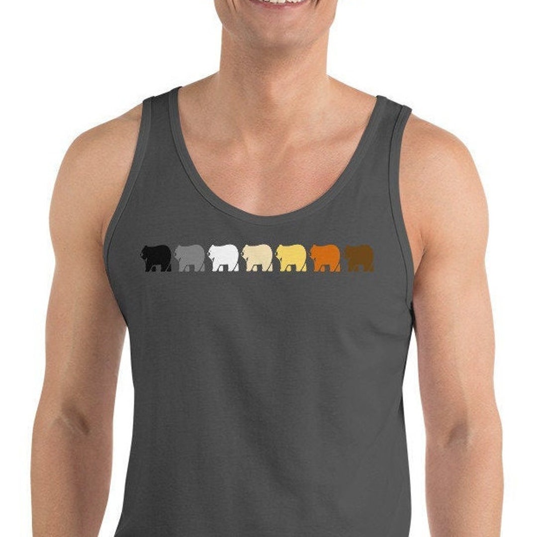 Bear Pride Bears Tank Top, Bear Pride Shirt, LGBT, Gay Bear Pride, Gay ...