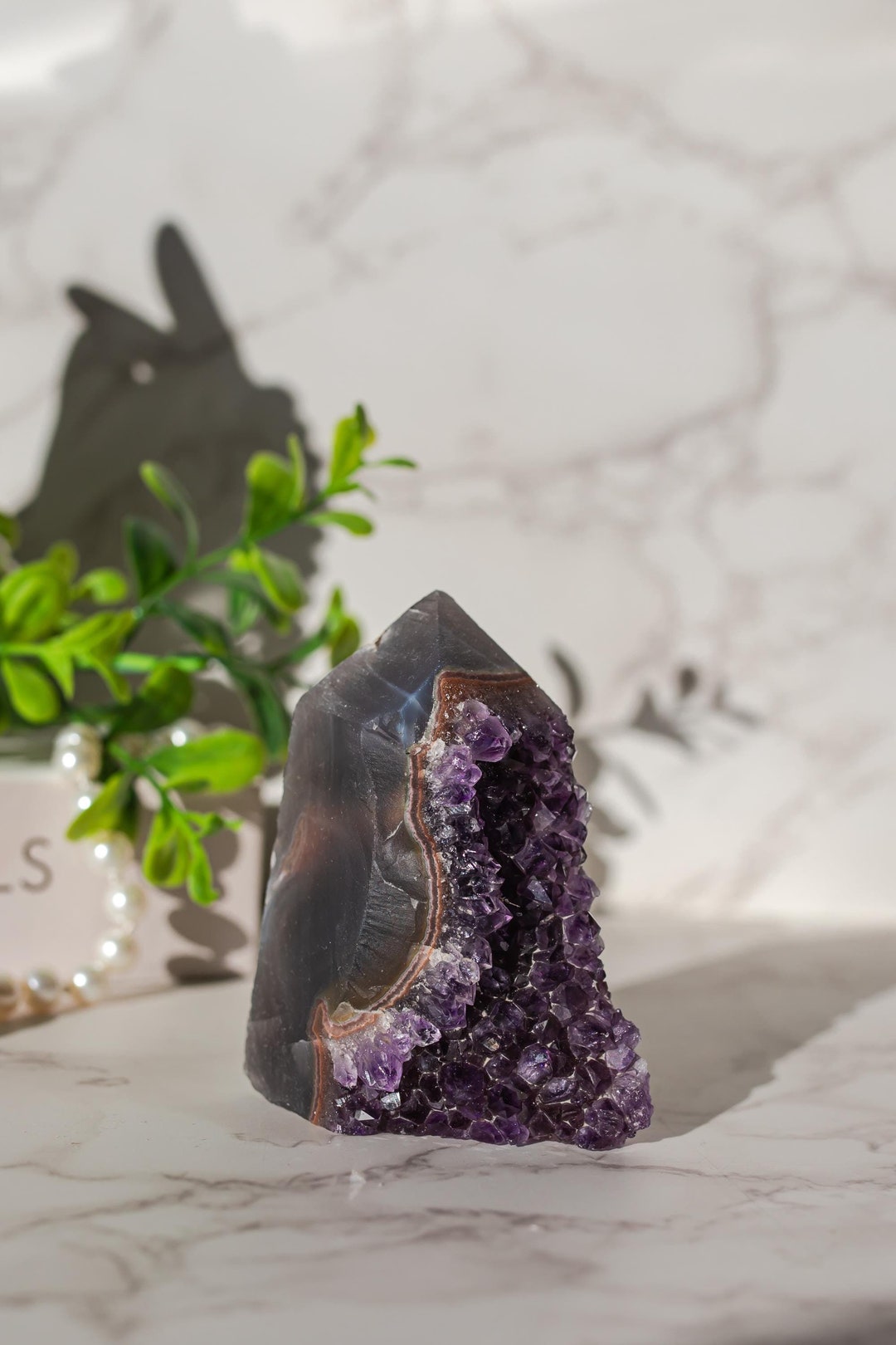 Stunning Dream Amethyst Cluster Tower | Raw Natural Crystal | Hand ...