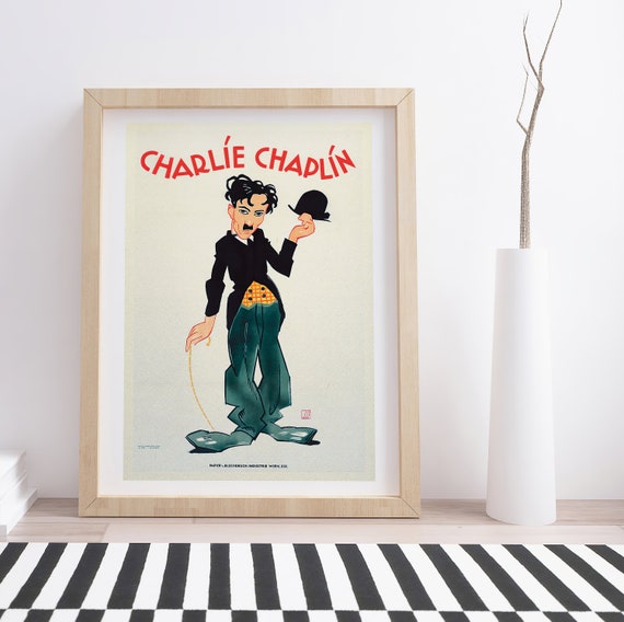 Vintage Charlie Chaplin Poster