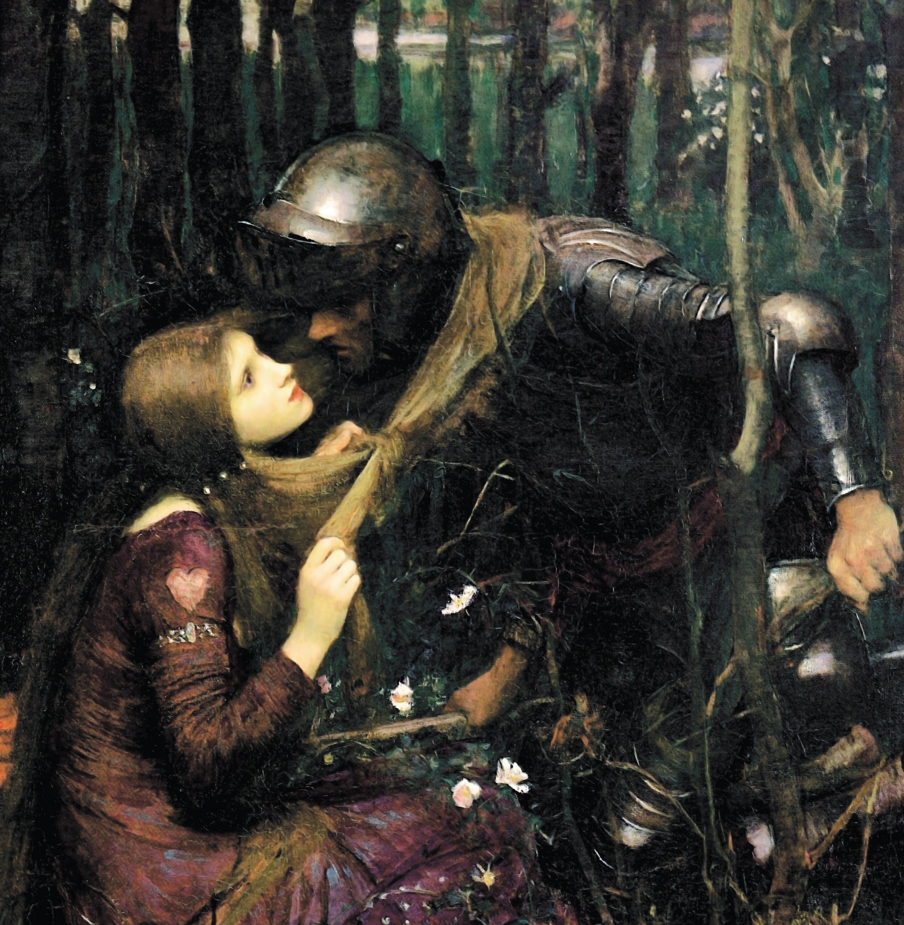 The Beautiful Lady Without Pity by John William Waterhouse | Vintage ...