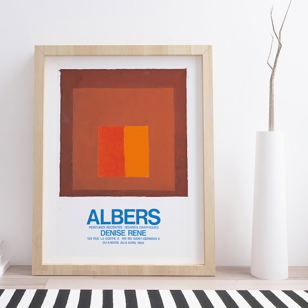 Joseph Albers - Etsy