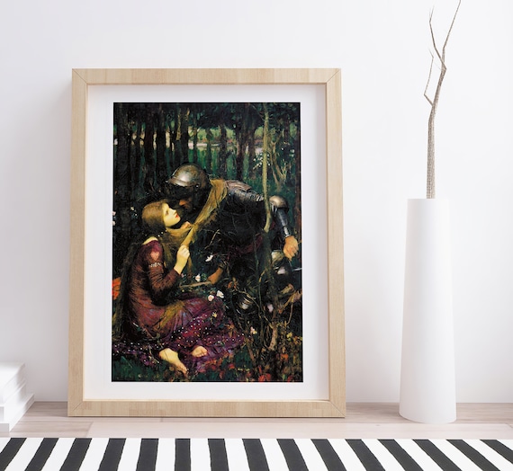 The Beautiful Lady Without Pity by John William Waterhouse - Etsy
