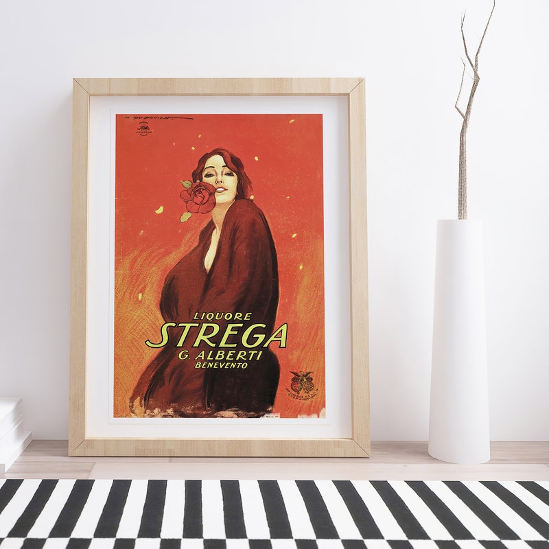 Italian Liquor Poster - Etsy