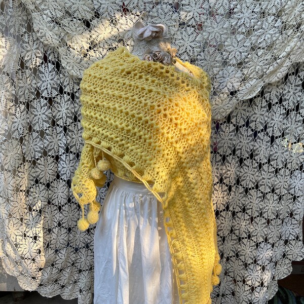 Yellow Scarf - Etsy