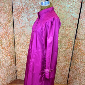 80s Totes Rain Coat M Raspberry Pink Jacket - Etsy