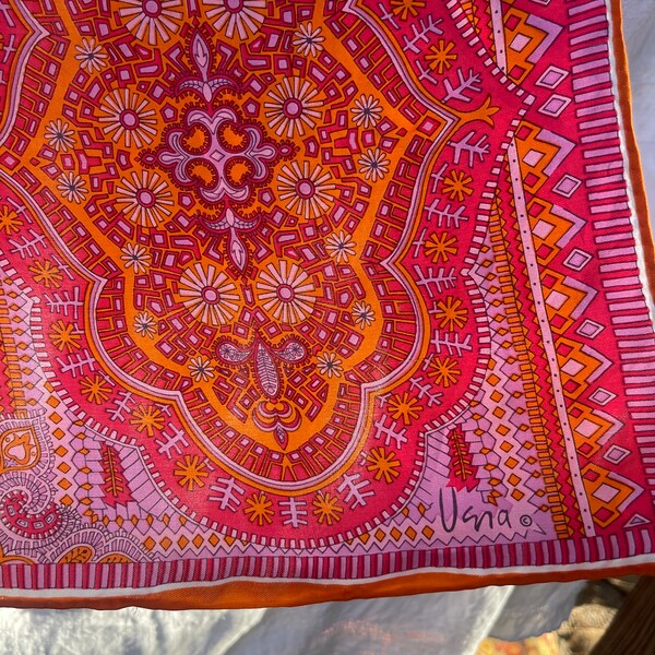 Vera Neumann Scarf - Etsy