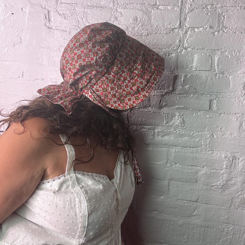 Pioneer Bonnet - Etsy