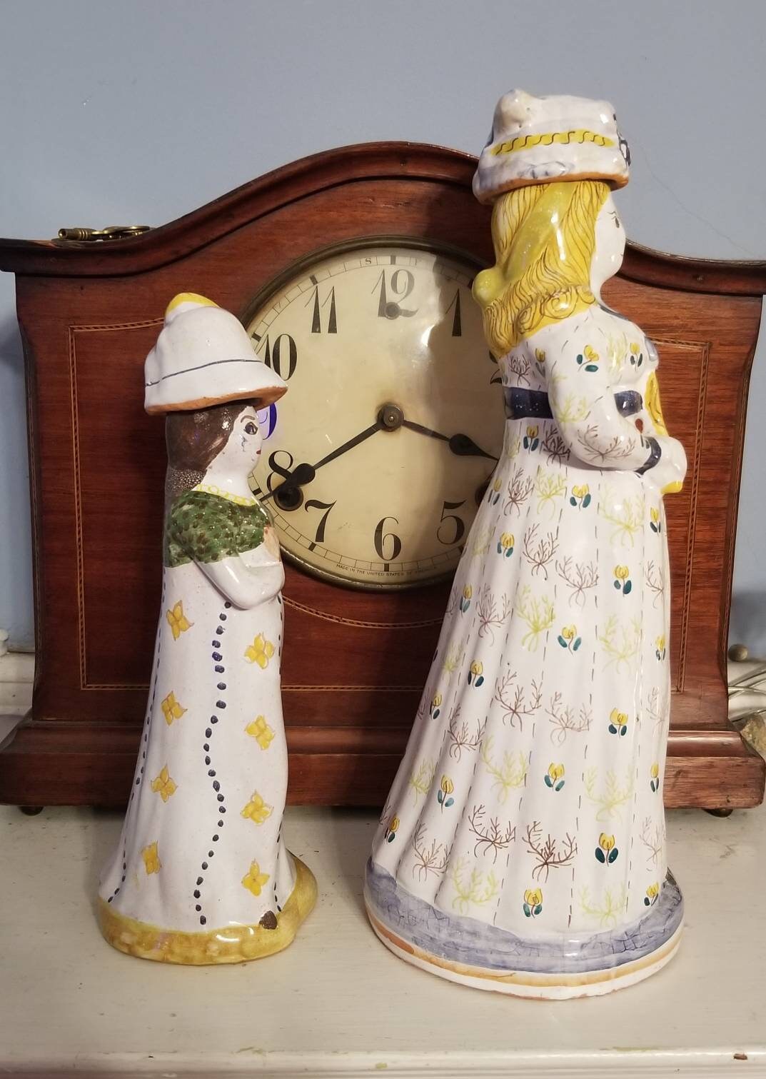 Portugese Ceramic Women Decanters Vintage Redware Pottery Art | Etsy