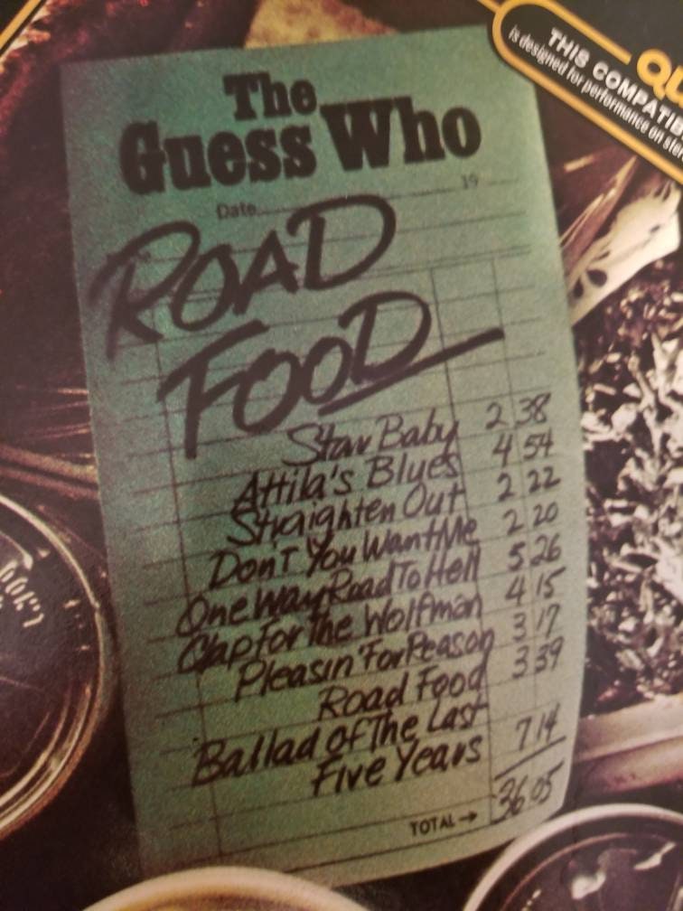 The Guess Who Road Food 1974 Vintage Vinyl | Etsy