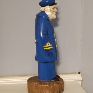 Vintage Ceramic Sea Captain Statue Art Admiral Figure Holland - Etsy