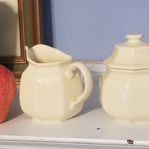 1980s Daniel Hechter Cream and Sugar Set FN300 Daffodil Yellow - Etsy