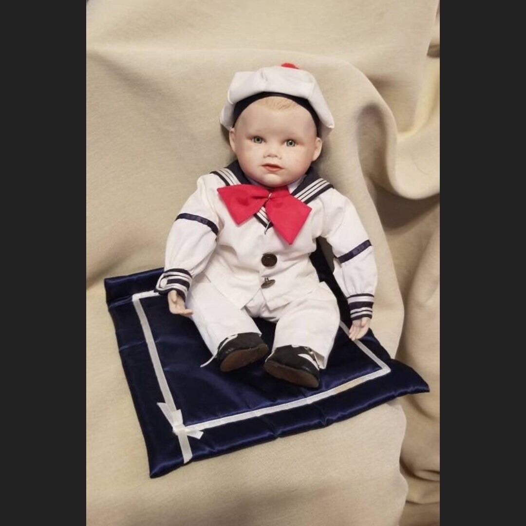 Vintage Ashton Drake Picture Perfect Sailor Boy Porcelain Doll Matthew ...