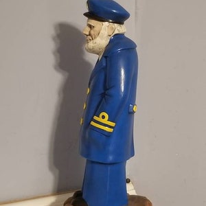 Vintage Ceramic Sea Captain Statue Art Admiral Figure Holland - Etsy