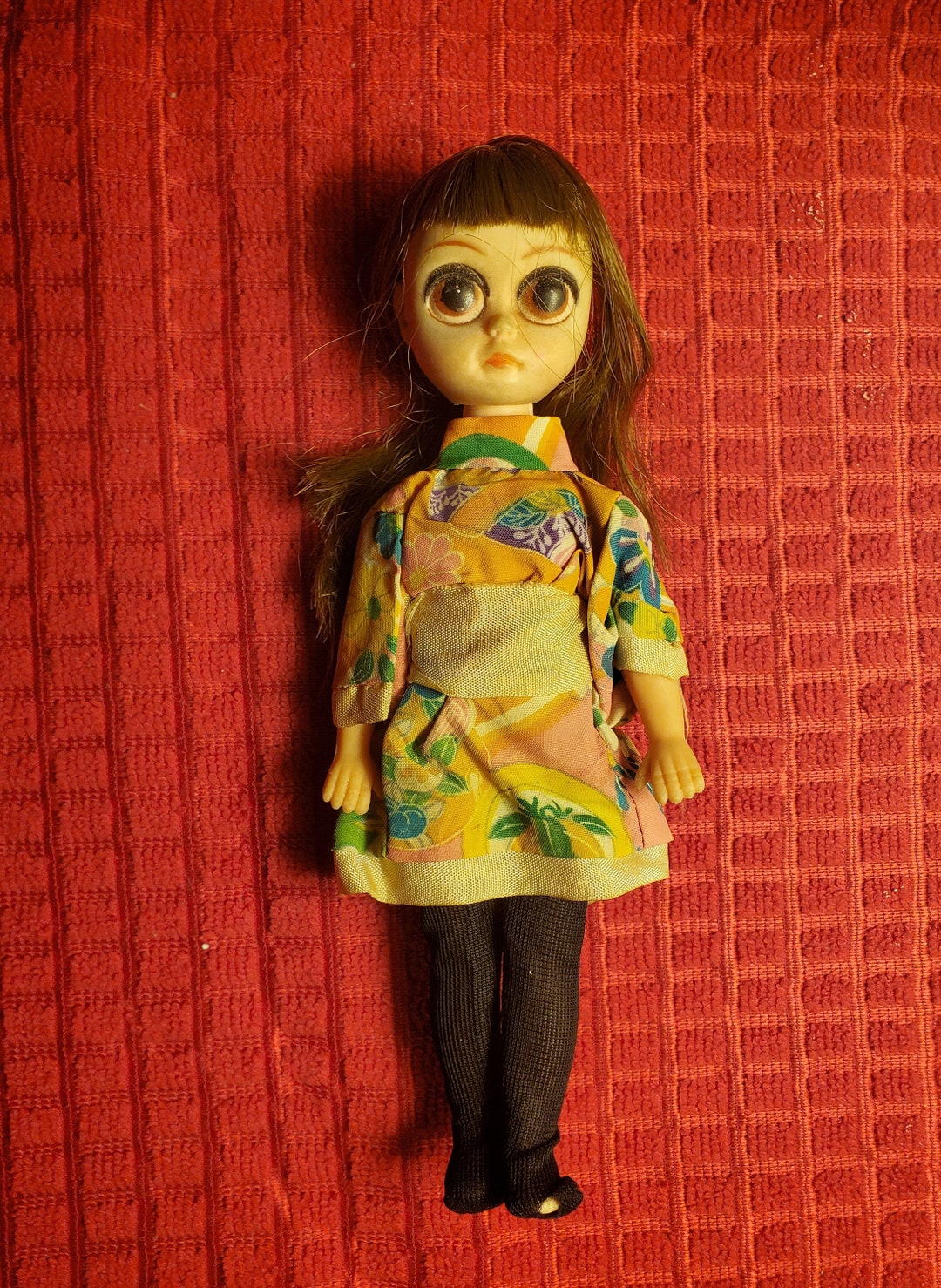 Original Susie Sad Eyes Doll in Kimono and Black Stockings - Etsy