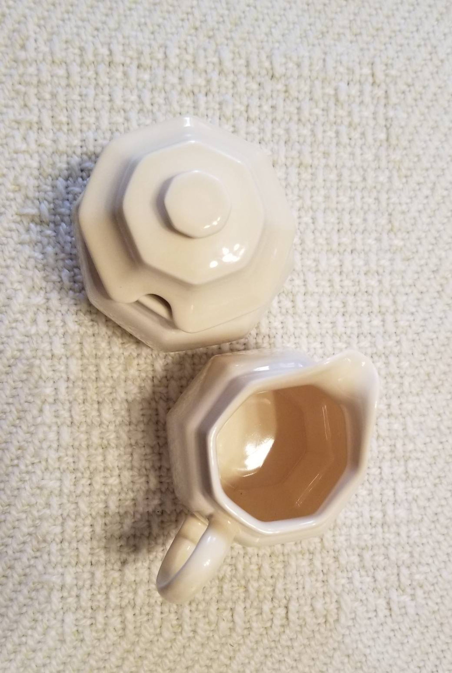 1980s Daniel Hechter Cream and Sugar Set FN300 Daffodil Yellow | Etsy
