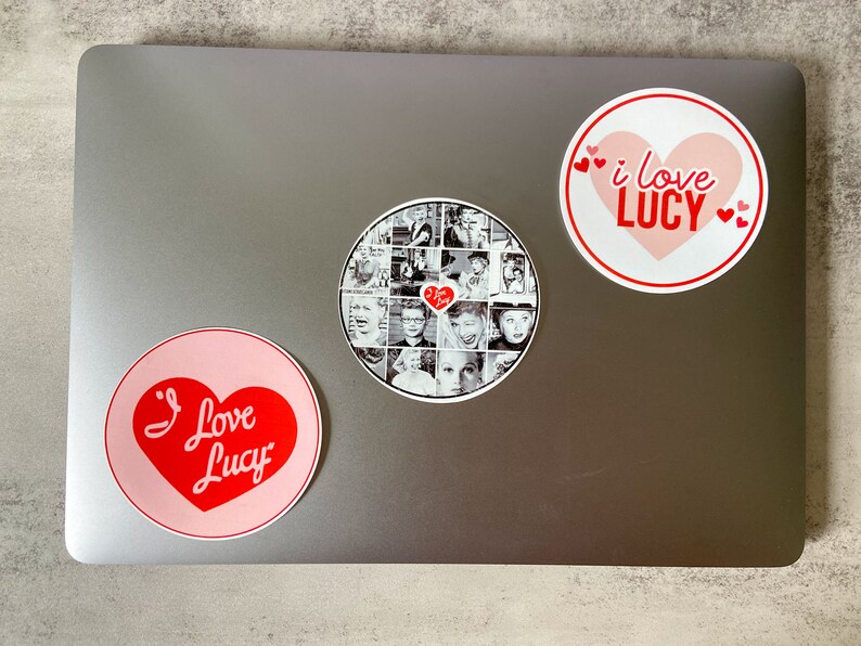 I Love Lucy Stickers | Lucille Ball Art | Lucy and Ethel | Old ...