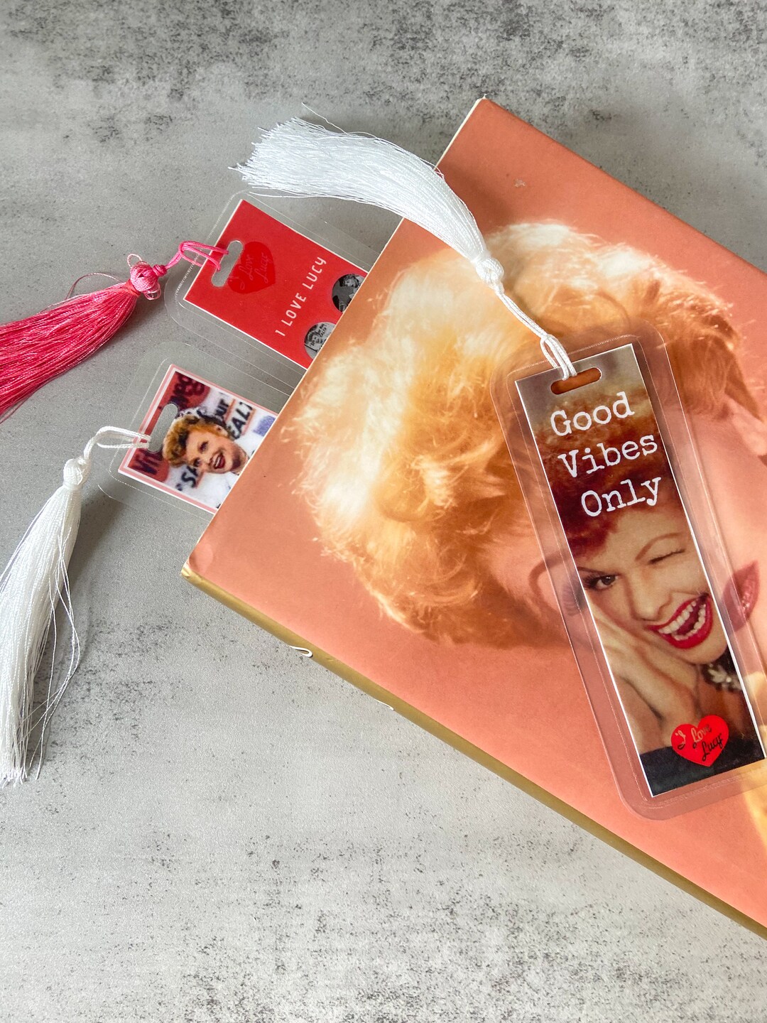 I Love Lucy Bookmark Retro Bookmark Nostalgic Bookmark Funny Bookmark ...