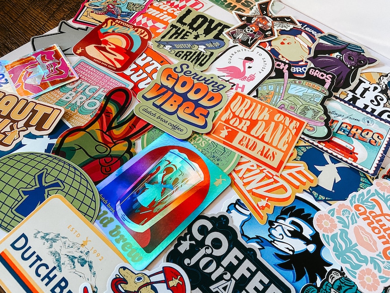 Dutch Bros Stickers | Dutch Brother Stickers | Coffee Lover Stickers ...