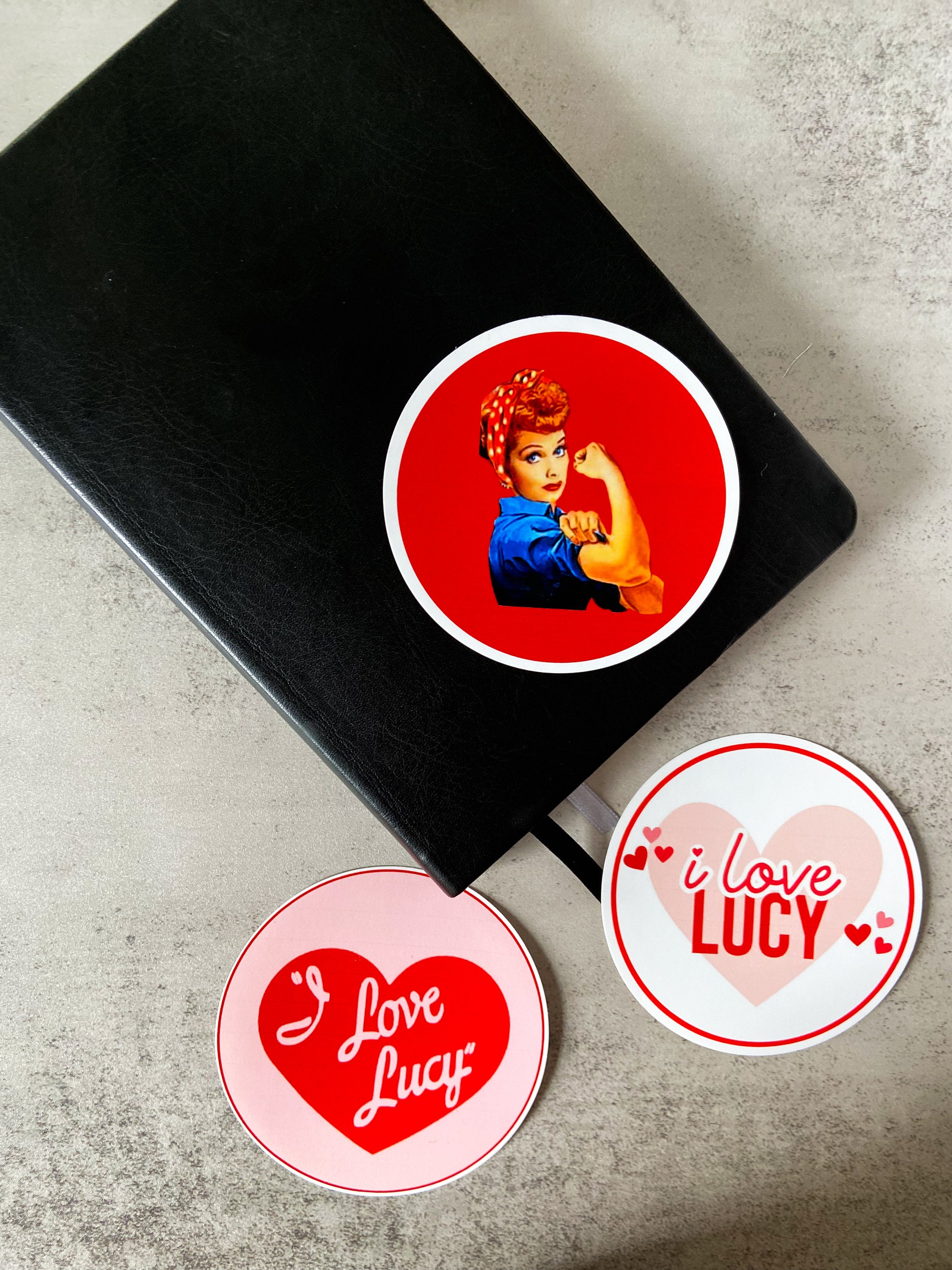 I Love Lucy Stickers | Lucille Ball Art | Lucy and Ethel | Old ...