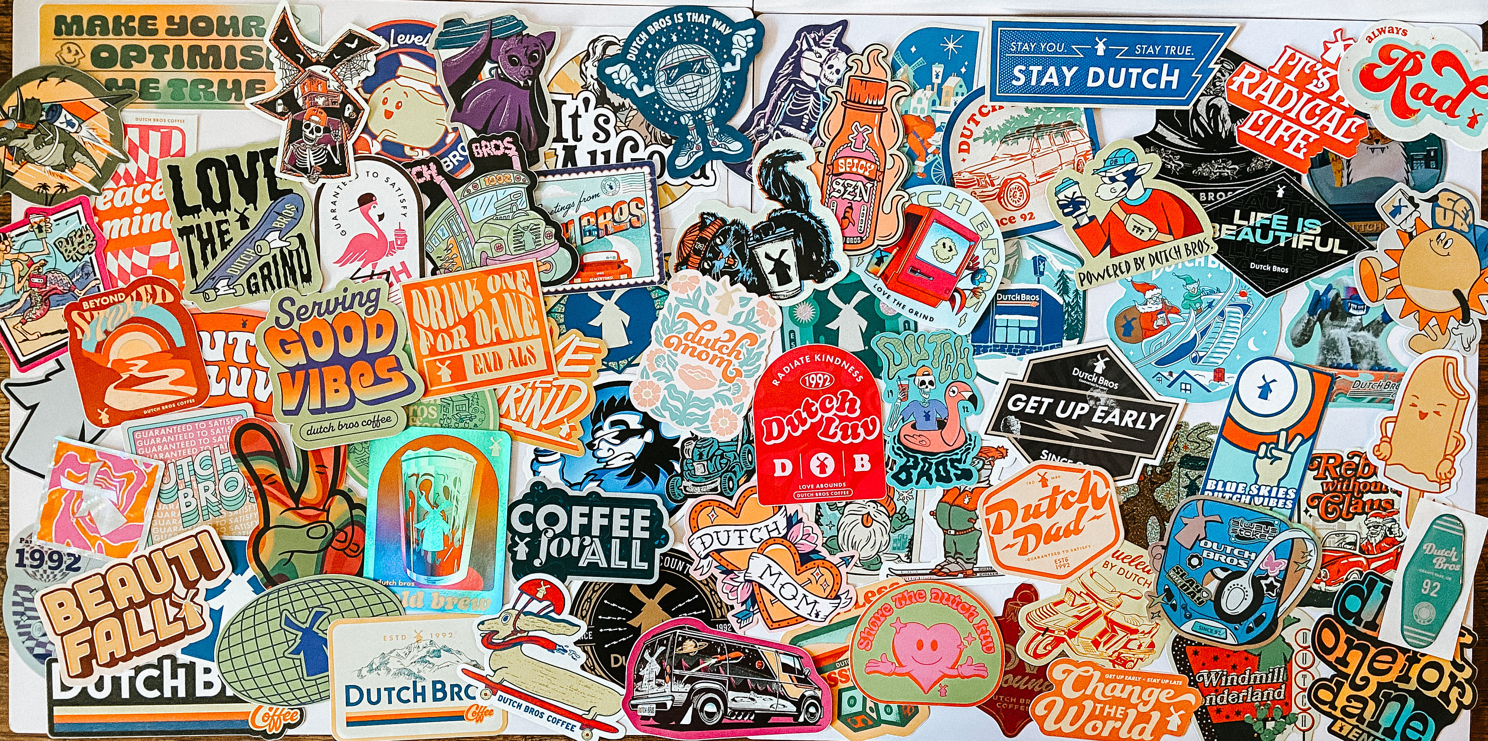 Dutch Bros Stickers | Dutch Brother Stickers | Coffee Lover Stickers ...
