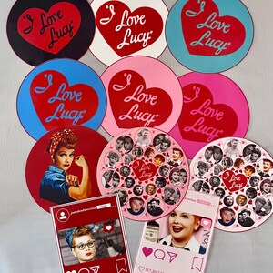 I Love Lucy- Lucy and Ethel- Cute Stickers- Laptop Sticker - Etsy