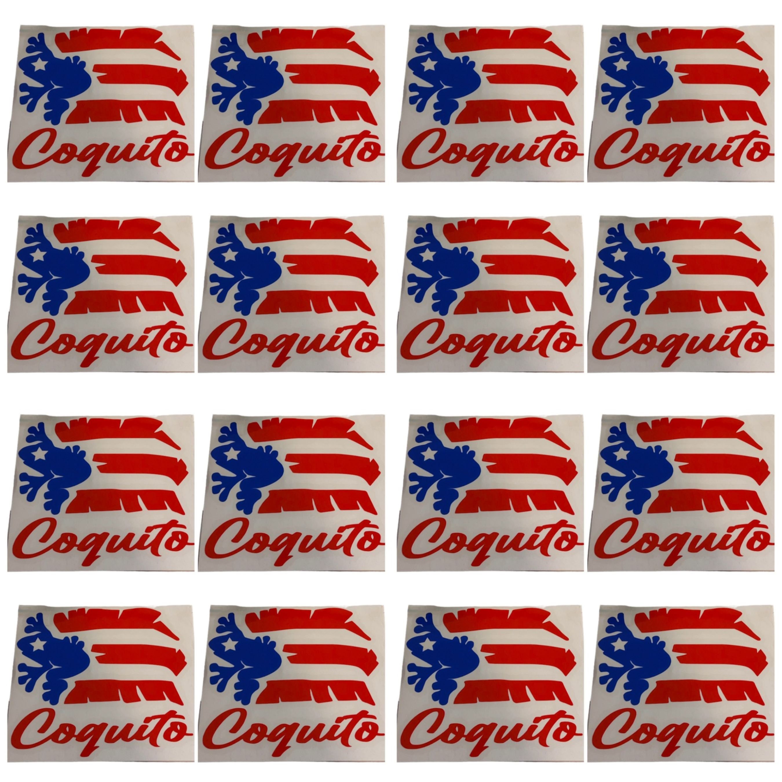 Coquito Holiday Decals 1 Dozen Coquito Bottle Dress up Set, Christmas ...